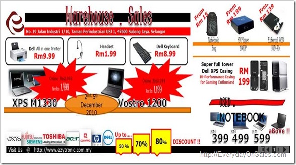 Selected Promotion To You !: Computer Warehouse Stock Clearance